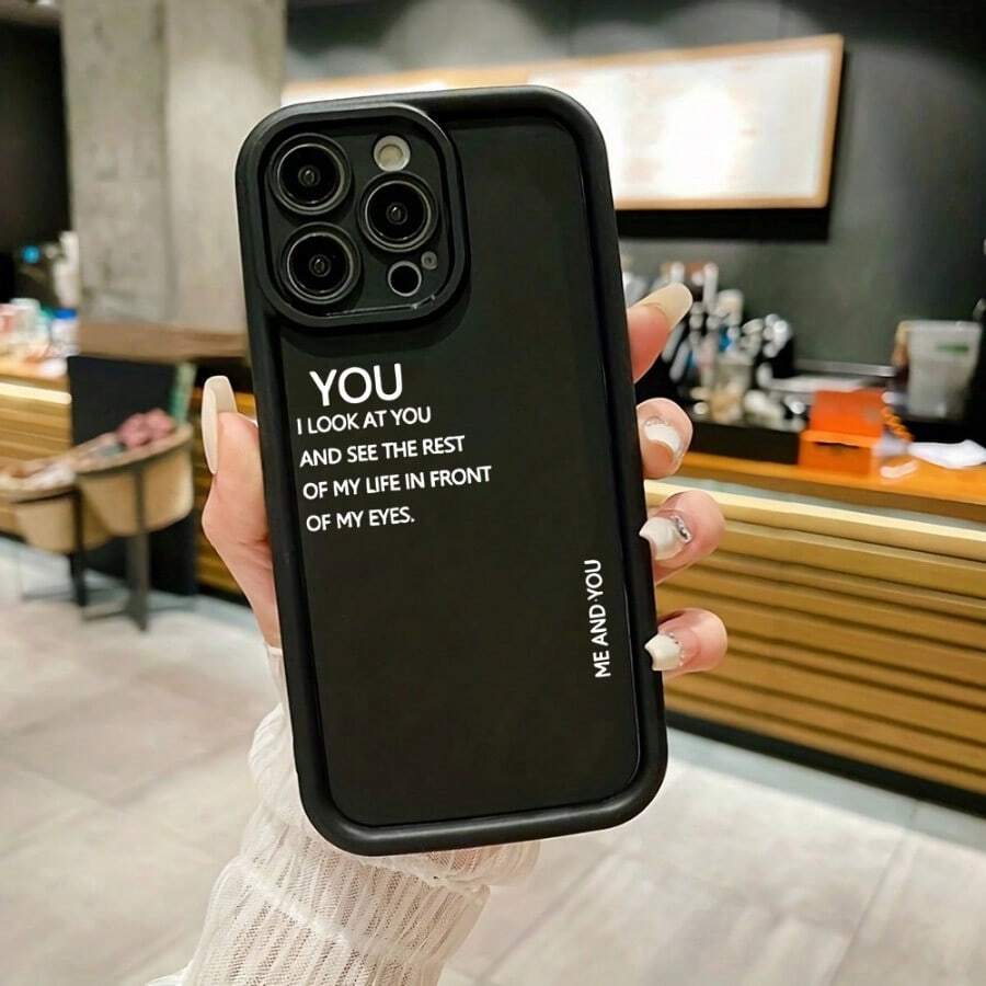Letter Phone Case For IPhone 11 12 13 14 15 16 X XS Pro Max Plus, Shock ...