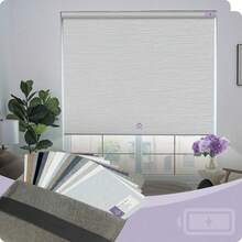 Blackout Roller Shades Window Blinds For Home And Office Cordless ...