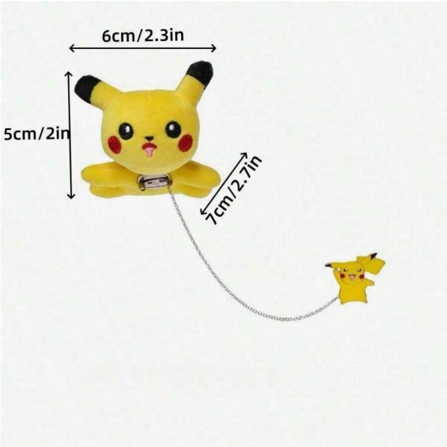 pokemon Pokémon Pikachu Kette Brosche - Niedliche Cartoon-Anstecknadel ...
