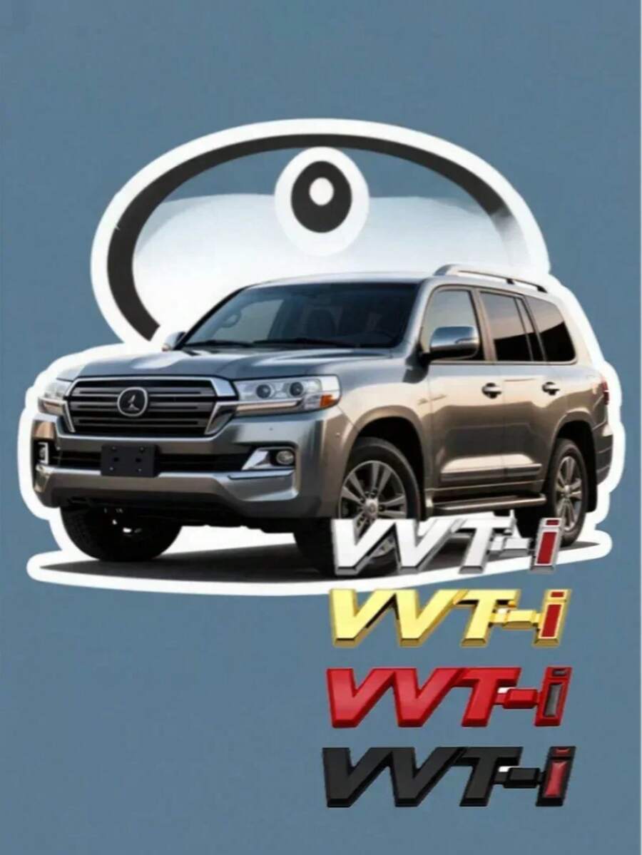 Stylish Metal Badge Suitable For Corolla Vvti Modification With Side ...