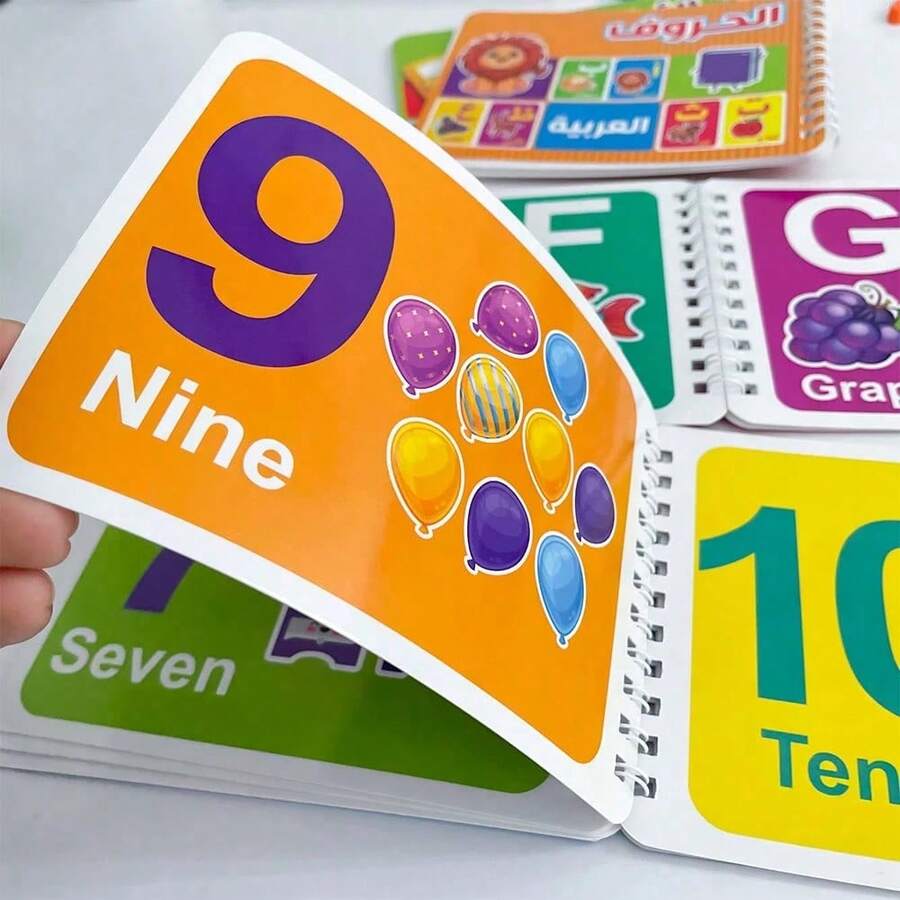 Tarjetas didácticas del abecedario y números 1-2-3 - Tarjetas ...
