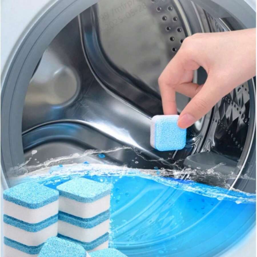 Washing Machine Drum Cleaner Effervescent Tablets - Detergent Tablets ...
