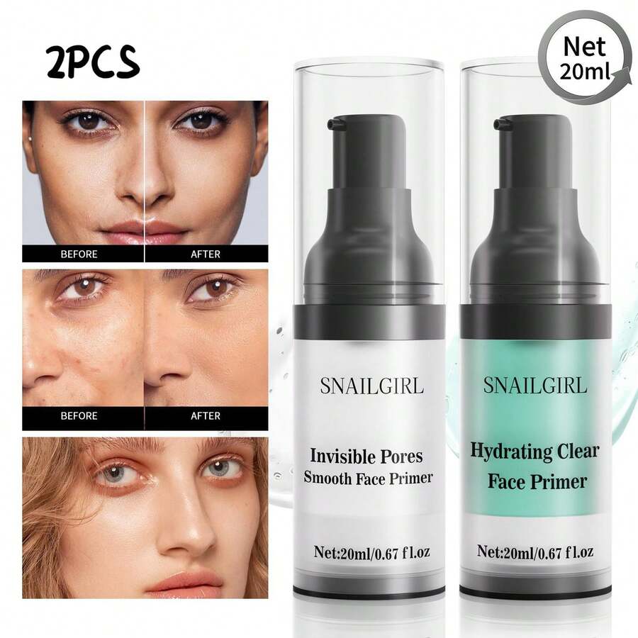 2-Piece Set *20ml Hydrating And Moisturizing Pre-Makeup Gel Gel ...
