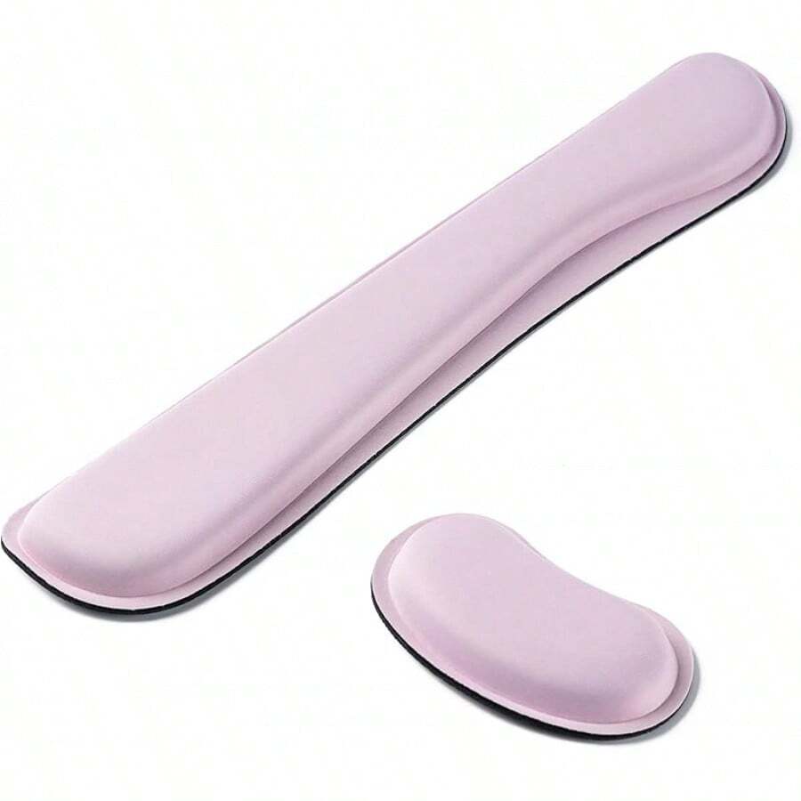Keyboard Wrist Rest,Ergonomic Wrist Rest,Superfine Fabric And Gel ...