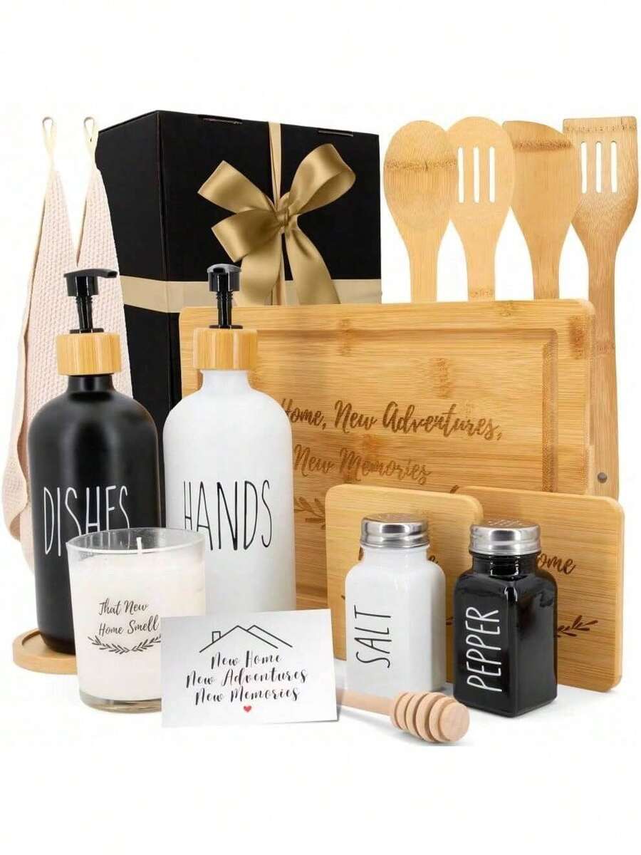 House Warming Gifts New Home – Home Essentials For New Home Gift Set ...