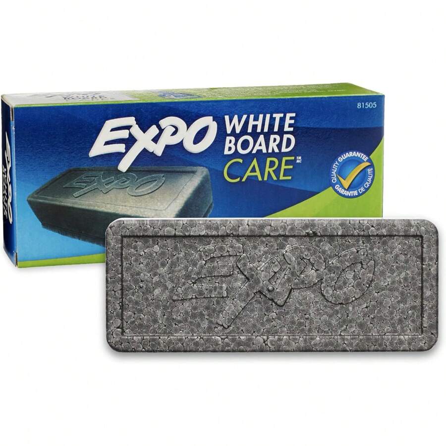 EXPO Dry Erase Soft Pile Block Whiteboard Eraser 5-1/8 In. X 1-1/2 ...