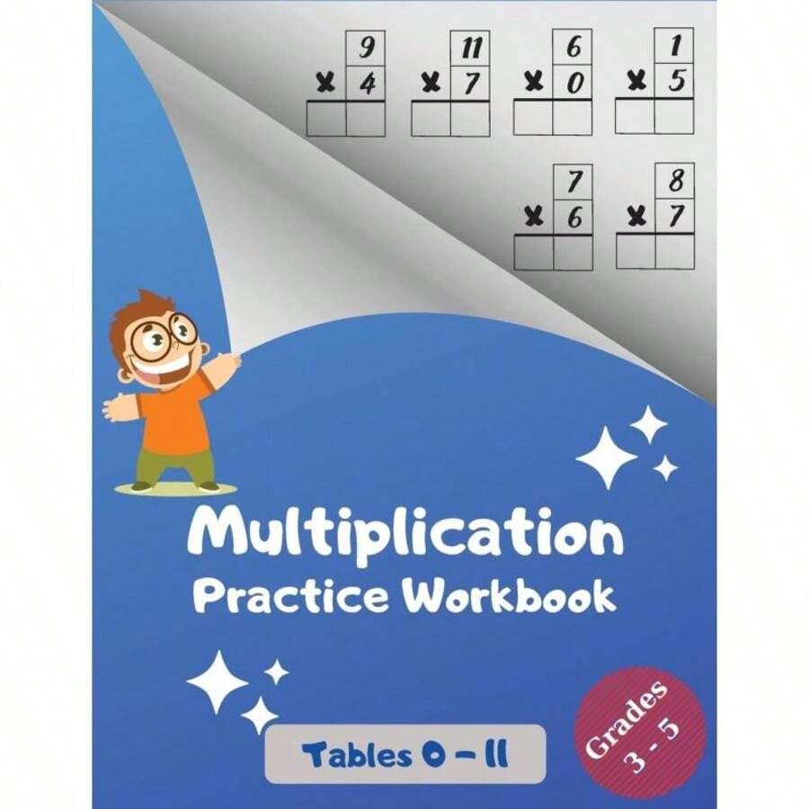 Multiplication Practice Workbook, Tables 0-11, Grades 3-5 ...