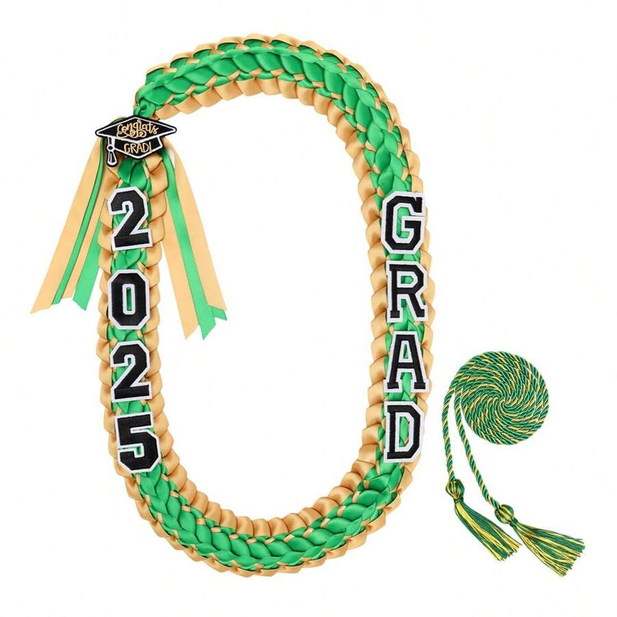 Party Packs 2025 Graduation Honor Rope, Class Of 2025 Graduation Lei ...