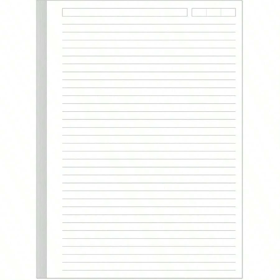 Unpunched Lined Refill Paper - A5 Loose Leaf Paper For Ring Binder ...