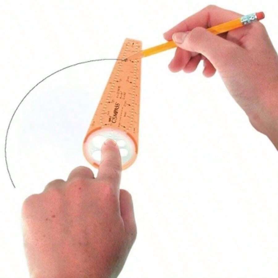 Classroom Safety Math Kit With Geometric Tracer For Kids Ages 8+, 3rd ...