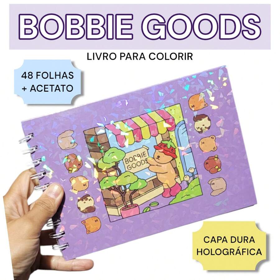 Coloring Book Kit 2 48 Sheets Holographic Hardcover Coloring Books ...