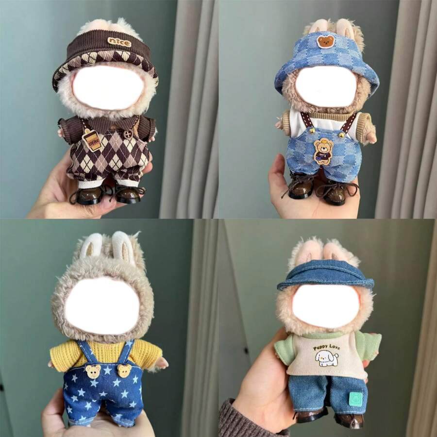 For Labubu Doll Party-Style Detachable Clothing, Specifically Designed ...