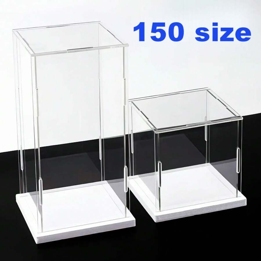 Clear Self-Assembly Acrylic Display Case Acrylic Display Box ...