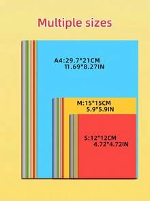 100pcs Mixed Color Origami Paper Set, 10 Random Colors Origami Paper ...