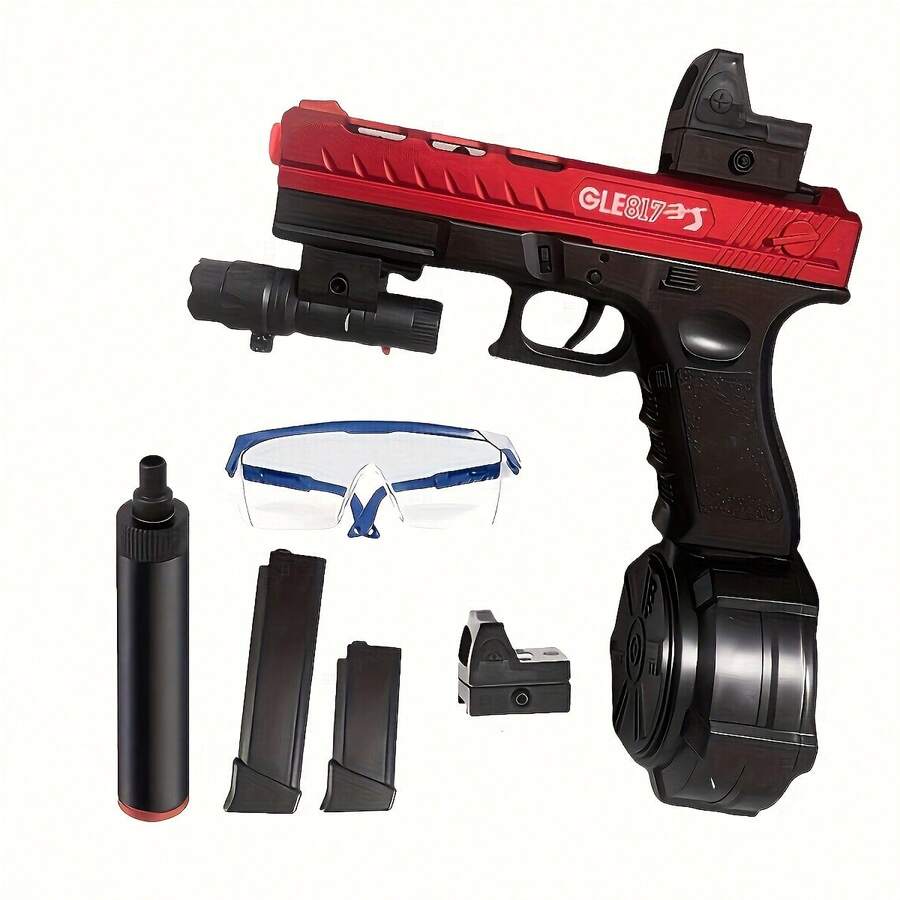 RunRest Gel Ball Blaster Submachine Gun , 7.4V Electric Pistol Gel Ball ...