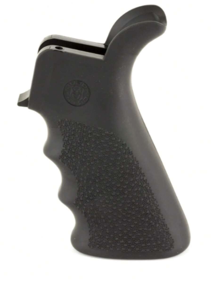 Hogue Overmolded Beavertail Pistol Grip With Finger Grooves- Black ...