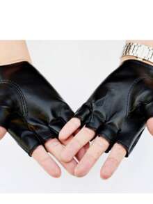 1 Pair Fashionable Fingerless Gloves, Suitable For Street Dance ...