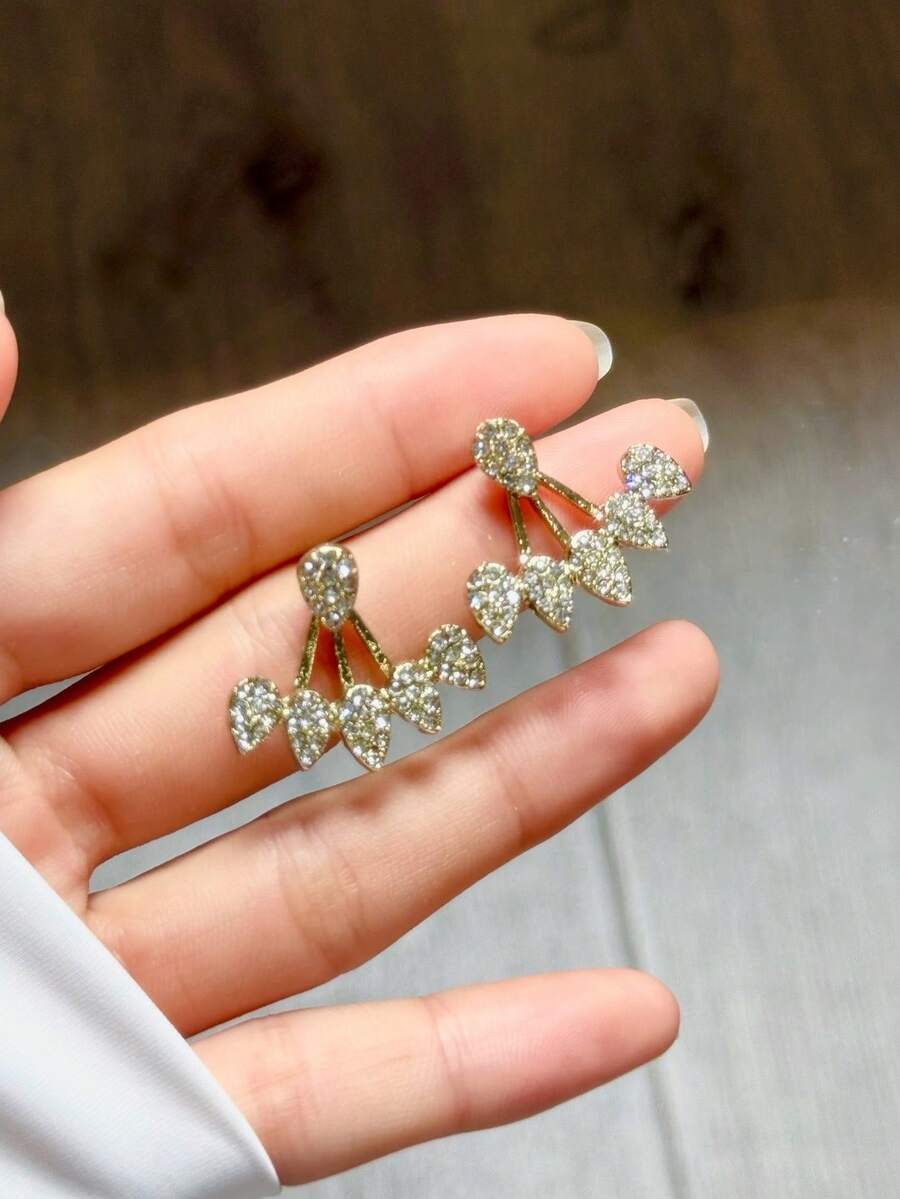 1 Pair Classic European & American Style Versatile Waterdrop & Full ...