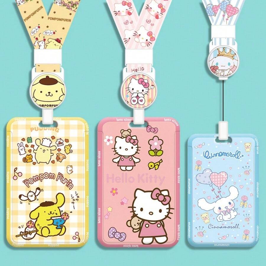 Sanrio Sanrio 1-12PCS Kuromi & Hello Kitty Rectangular Card Holders ...