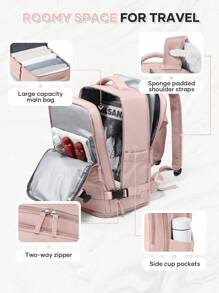 Large Travel Backpack Men And Women Business Laptop Backpack Cabin Bag ...