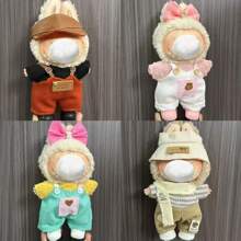 Clothing Only] 17cm LABUBU Changeable Outfit Clothes For 1st, 2nd, And ...