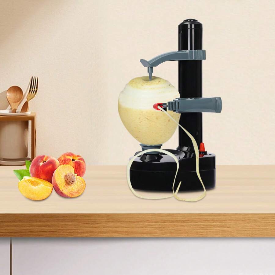 Electric Peeler For Vegetables Multi-Function Fruit Potato Carrot Kitchen Automatic Rotating ...