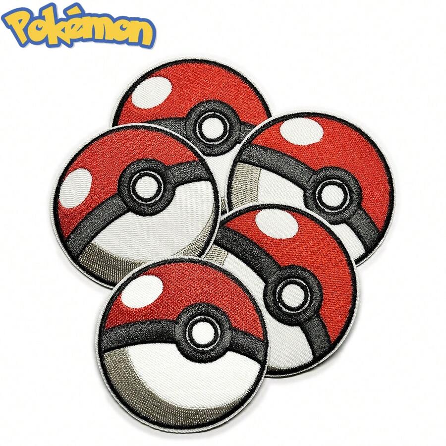 pokemon 4 יחידות טלאי גיהוץ פוקימון פוקימון | SHEIN IL
