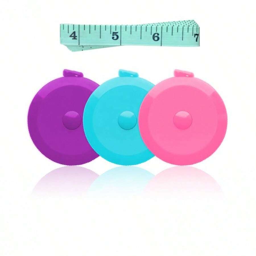 3 Pack Tape Measure Measuring Tape Body Weight Loss Measurements ...