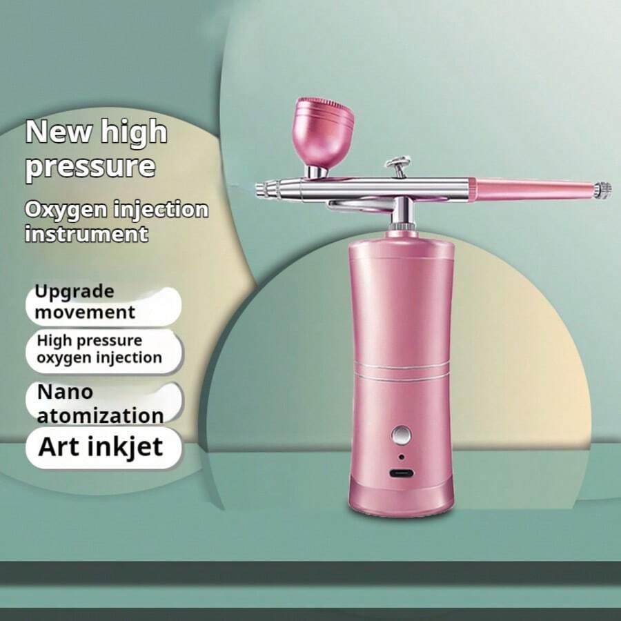 Portable Spray Gun With Air Compressor, Single Action Spray Gun For ...