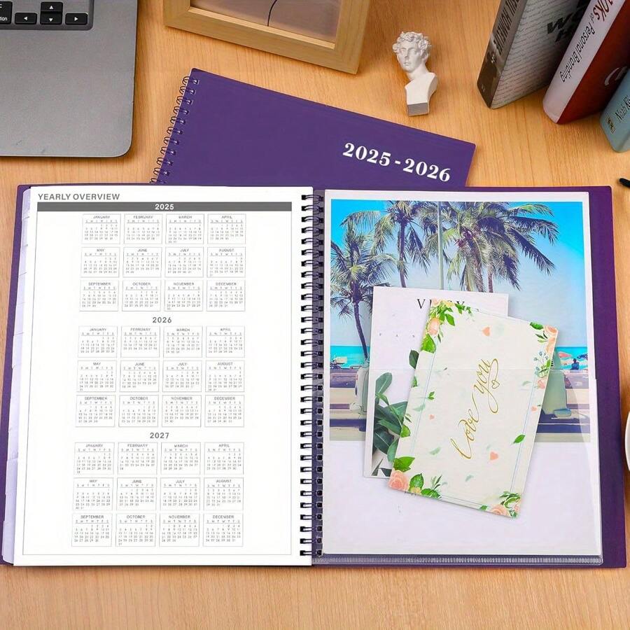 Local Delivery-JUL. 2025 - DEC. 2026, 9' ' X 11' ', 2025- 2026 Planner With18- Months, Monthly ...