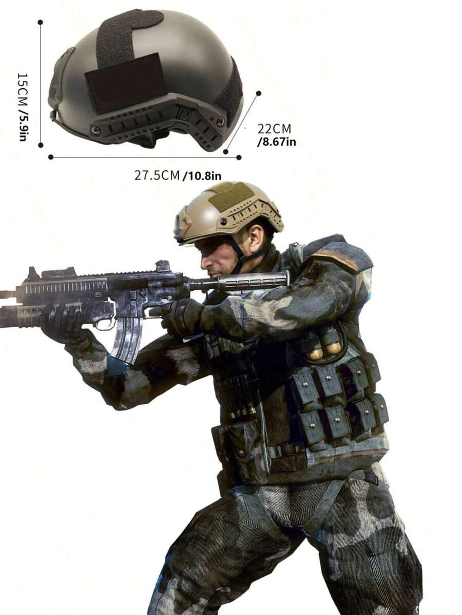 FAST Helmet Riot Protection Special Forces Tactical Tiger Spot Special ...