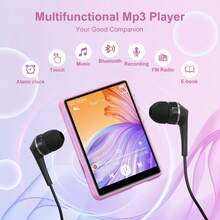 64GB MP3 Player, ZAQE M4 Multi-Function Music Player With Bluetooth 5.3 ...