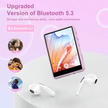 64GB MP3 Player, ZAQE M4 Multi-Function Music Player With Bluetooth 5.3 ...