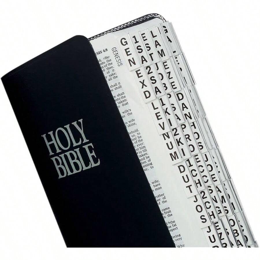 Large Print Bible Indexing Tabs - Silver: Bible Indexing Tabs | SHEIN USA