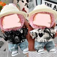 [Shirt Only] Compatible With Labubu 1st, 2nd, 3rd Generation 17CM ...