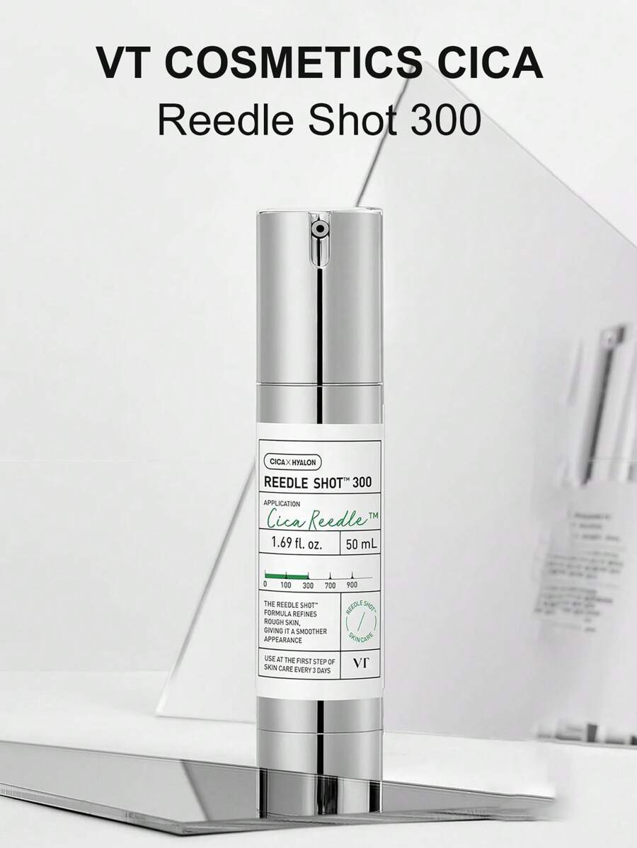 VT VT COSMETICS CICA Reedle Shot 300，Spicule 微针保湿亮肤，积雪草微针 50ml丨 SHEIN香港