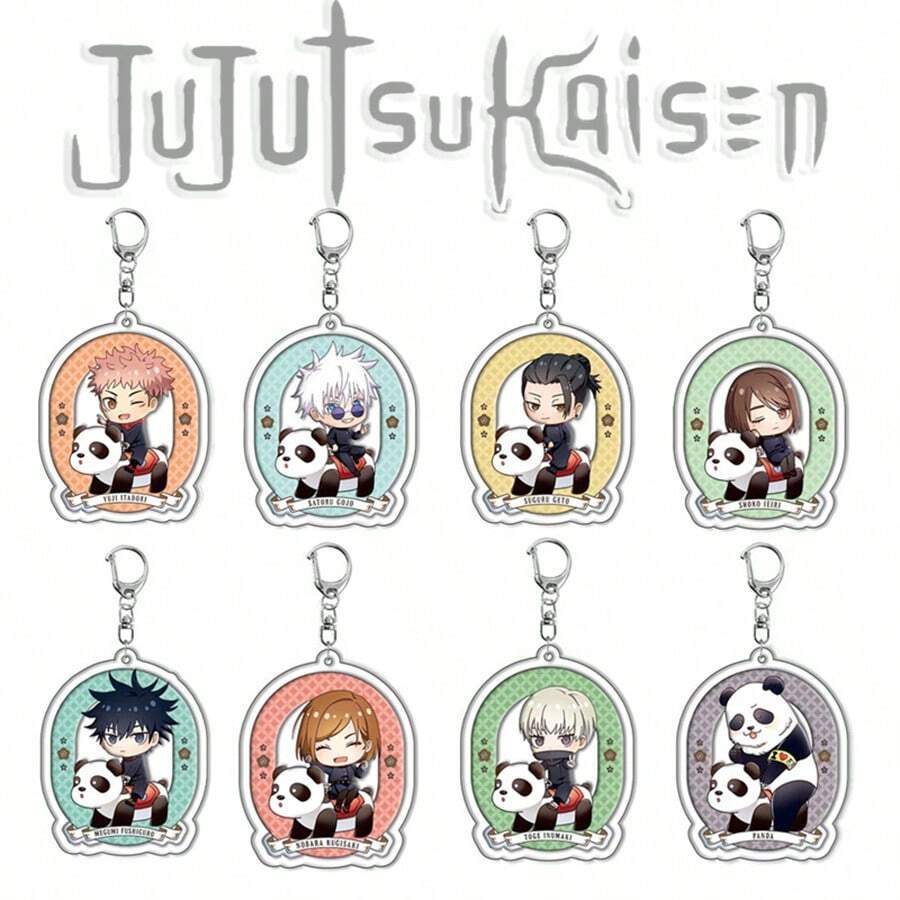Jujutsu Kaisen 1pc Anime Cartoon Peripheral Acrylic Laminated Keychain ...