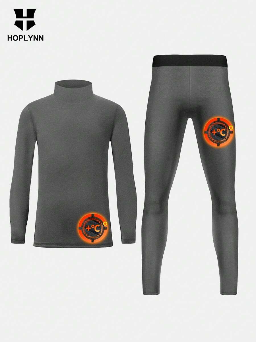 Thermisches Kompressionsshirt für Tween-Jungen, langärmeliges thermisch ...
