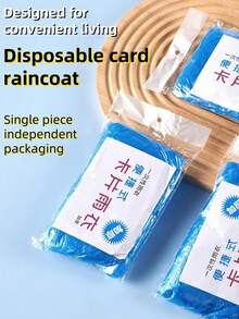 10 Pack Heavy Duty Rain Ponchos For Hiking - Waterproof Disposable ...