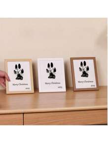 Pet Paw Print Stamp Inkpad, Waterless Ink Pads For Kids, Babies, And ...