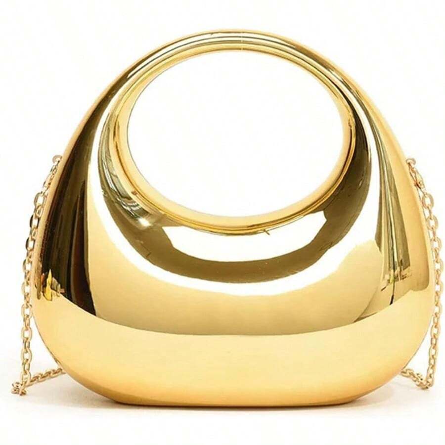 Acrylic Evening Clutch Purse For Women Metallic Purse Evening Handbags ...