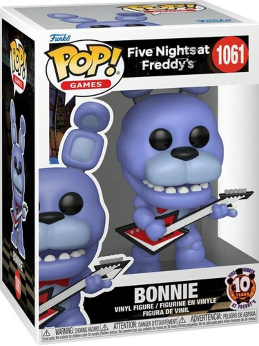 FUNKO POP FunkoPOP! 5 Nights At Freddy's FNAF - Bonnie, 10th Anniv ...