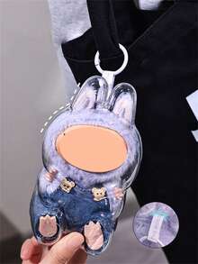 1pc Transparent Protective Case For LABUBU Generation 1 Standing ...