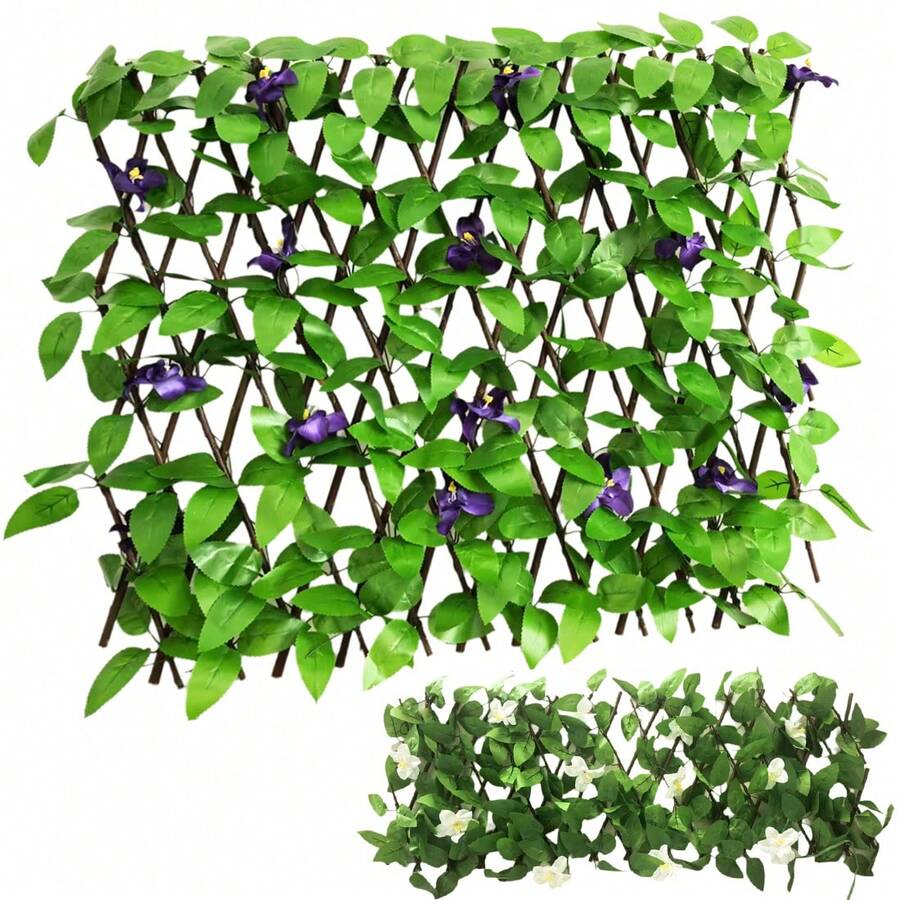 1pc Expandable Fence Privacy Screen For Balcony Patio Outdoor ...