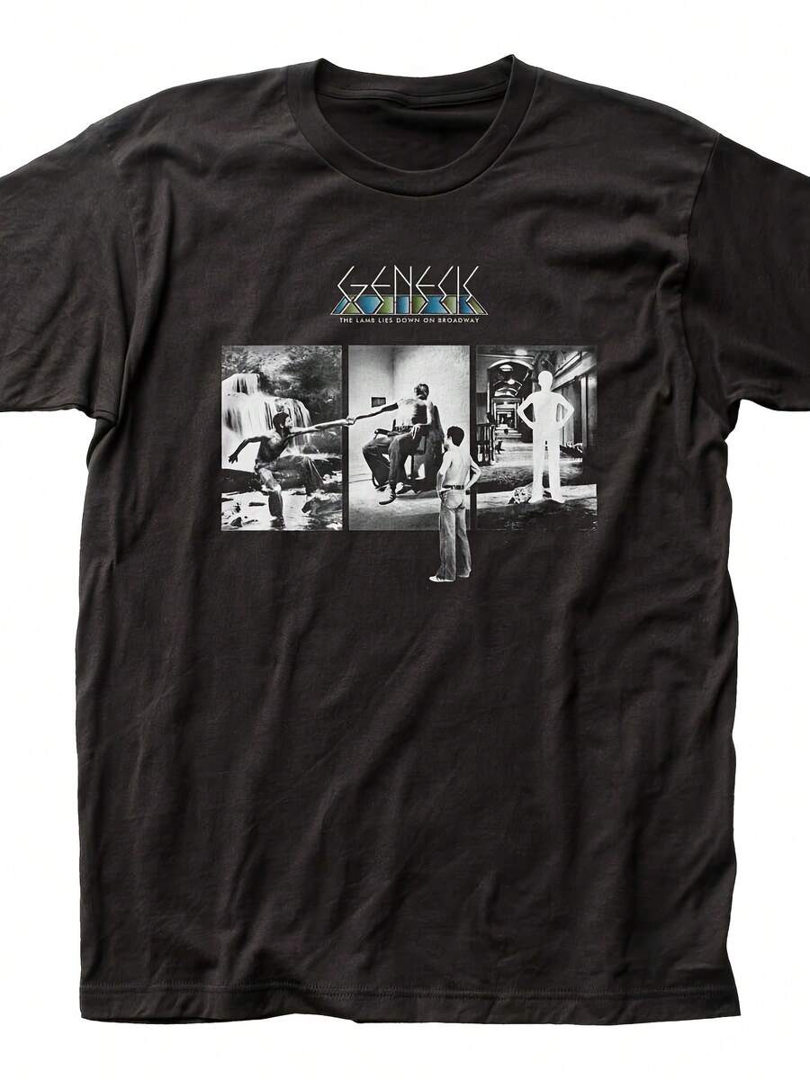 Genesis Down On T Shirt S Licensed Rock N Roll Band Tee New Black ...