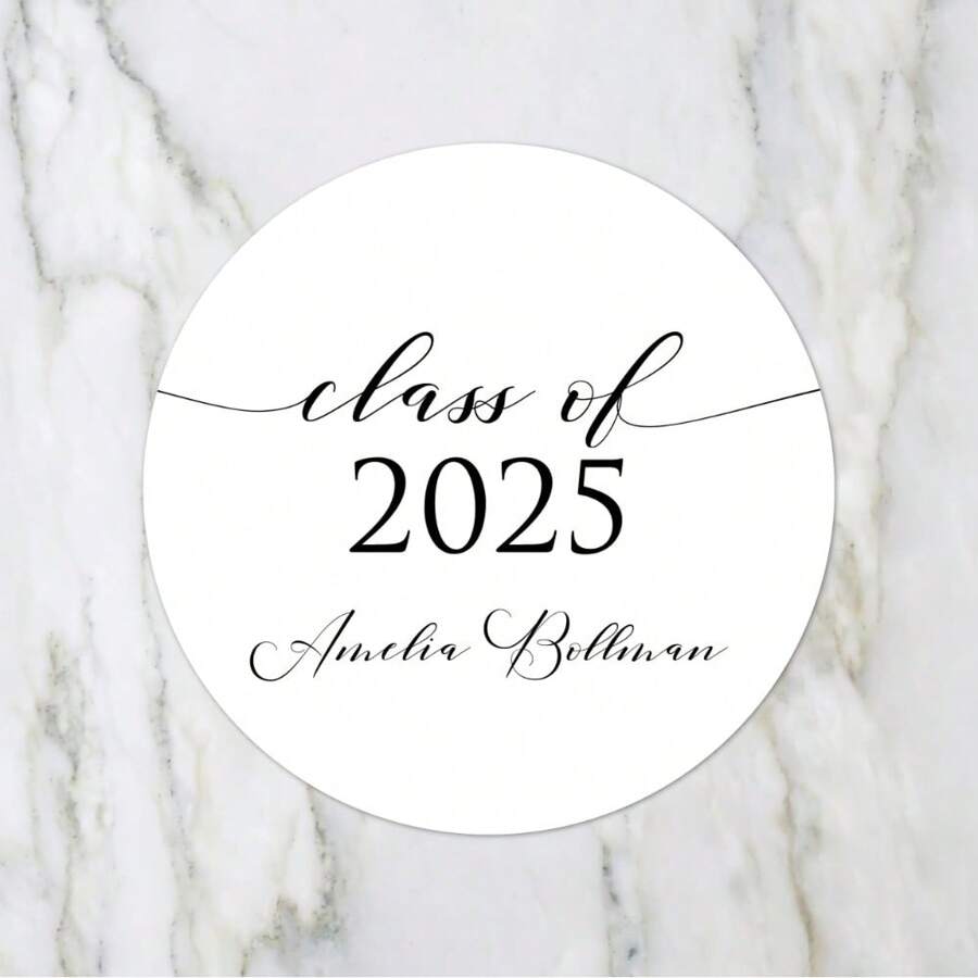 10pcs Graduation Party Sticker - Graduation 2025 Stickers, Graduation ...