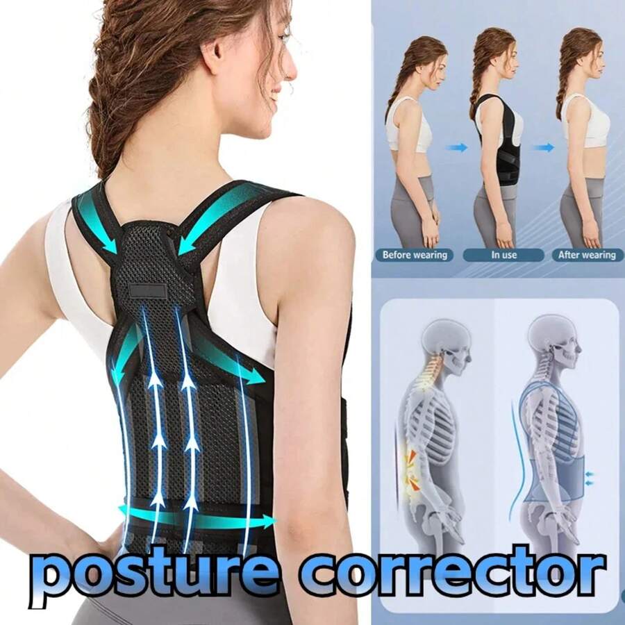 Posture Corrector Back Orthopedic Straps For Men And Women Fully ...