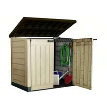 Store It Out Max Garden Storage Box Plastic Outdoor Wheelie Bin Shed ...
