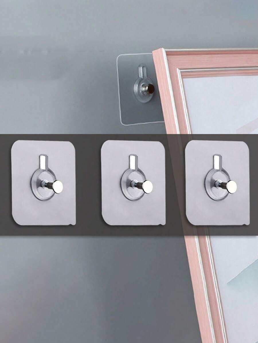 10 Peças Pregos para Moldura de Quadro Sem Marcas, Gancho de Pendurar ...