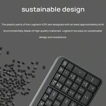 Logitech Wireless Bluetooth Keyboard K251 Compact Wireless Keyboard Bluetooth Wireless ...